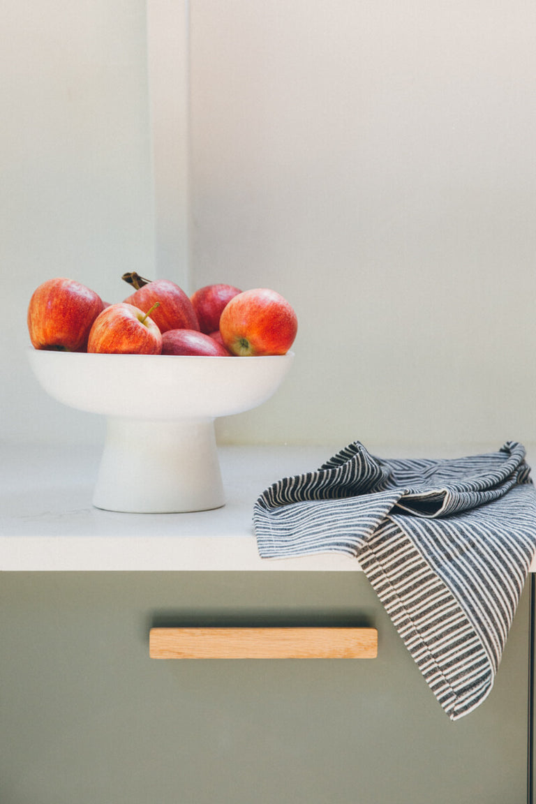 Chabi Chic Handmade White Tadelakt Fruit Bowl Moroccan Lime Plaster ...